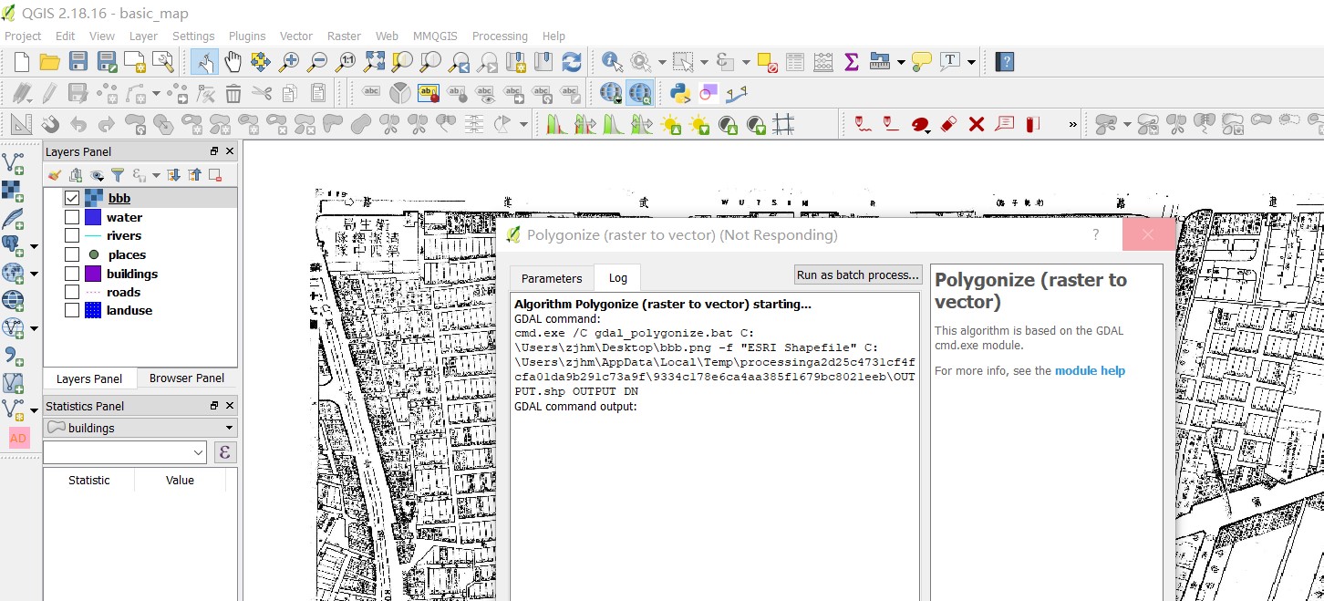 error of qgis 3.41 Raster>Conversion>Polygonize(raster to vector) · Issue #28334 · qgis/QGIS ...